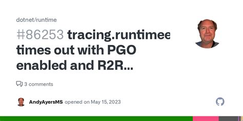 Tracing Runtimeeventsource Times Out With PGO Enabled And R2R Disabled