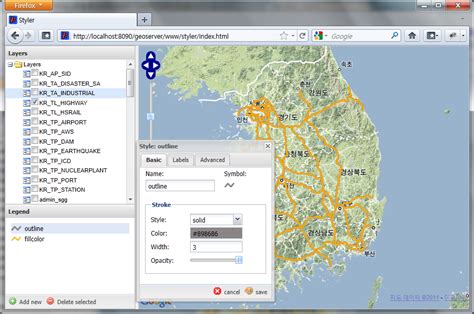 On Spatial Geoserver Styling Geoext Styler