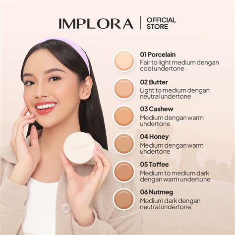 Jual IMPLORA Day To Day All Series Brow Pop Lip Bullet Lite Matte Lip Cream Two Way Cake