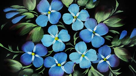 Акрил для начинающих Урок по Жостовской росписи от Жостово Арт Студия Художник Лариса