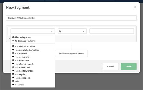 Using The Segment Builder In Activecampaign Activecampaign