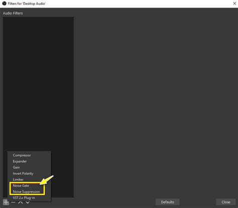 OBS Noise Gate Tutorial How To Set Up And Do Noise Removal