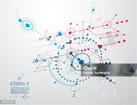 벡터 산업 및 엔지니어링 배경 미래 기술 계획 메커니즘 기계 체계의 추상 청사진 0명에 대한 스톡 벡터 아트 및 기타 이미지