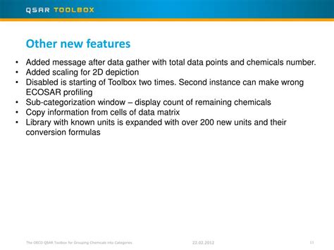 Ppt Modifications In Qsar Toolbox V23 Powerpoint Presentation Free