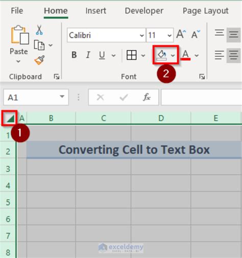 How To Convert Text Box To Cell In Excel With Easy Steps