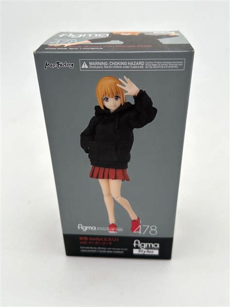 Figma 478 Styles Female Body Emily With Hoodie Outfit Hobbies And Toys