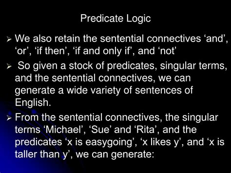 Ppt Predicate Logic And The Language Pl Powerpoint Presentation Free Download Id545074