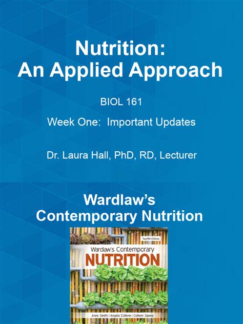 Biol 161 Week 1 Important Updates Download Free Pdf Healthy Diet Diet Nutrition