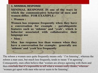 Language And Sex In Sociolinguistic PPTX