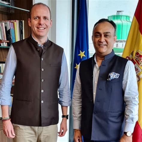 Sameer Upadhyay On Linkedin It Was Pleasure To Meet Mr Fernando Heredia Noguer Consul General Of