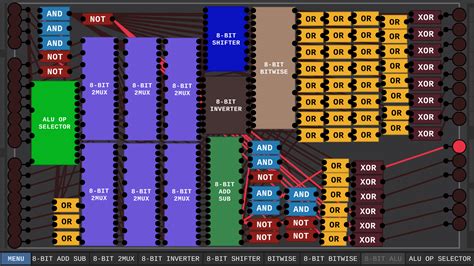 Designing This Was An Absolute Hell My 8 Bit Alu Made Inside Digital