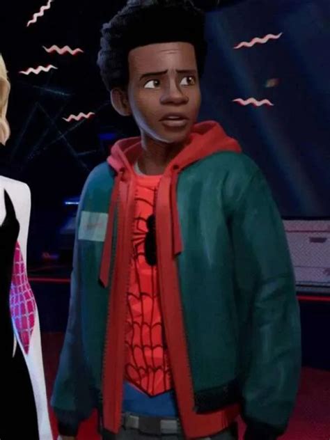 Spiderman Into The Spider Verse Miles Morales Jacket Discount