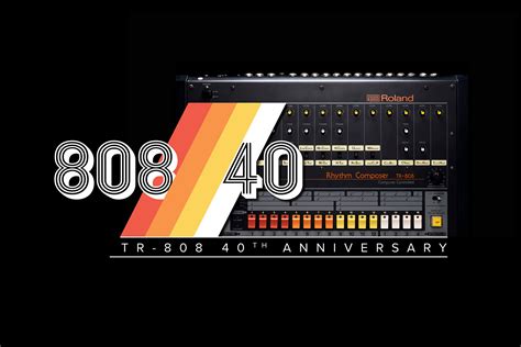 Roland Celebrates 40th Anniversary Of Legendary Tr 808 Drum Machine On