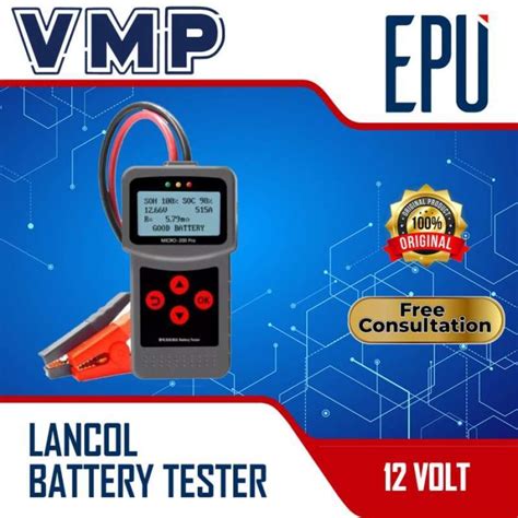Promo Lancol Micro 200 Battery Tester Aki Test Aki Tester Baterai Cek Promo Lancol Micro 200 Battery Tester Aki Test Aki Tester Baterai Cek