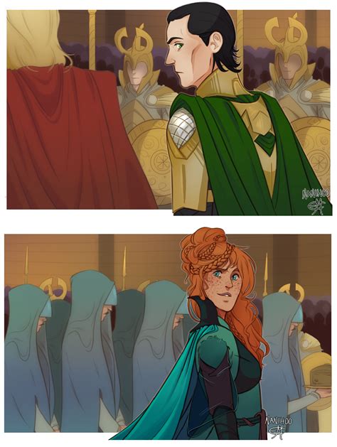 Kiss Meme Logyn Addition By Nanihoo Loki And Sigyn Loki Fanart Loki