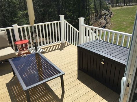 Deck Furniture Cushion Storage Deck Furniture Outdoor Decor Outdoor Table