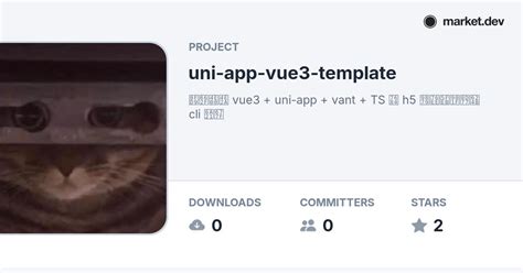 Uni App Vue3 Template Ecosystem Directory Marketdev