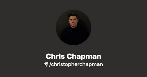 Chris Chapman Instagram Linktree