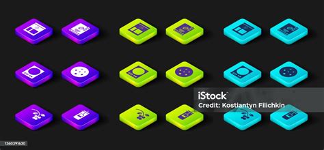 세트 커피 콩 분기 프랑스 프레스 전자 비늘 쿠키 또는 비스킷 책 과 가방 커피 콩 아이콘 벡터 3차원 형태에 대한 스톡 벡터 아트 및 기타 이미지 Istock