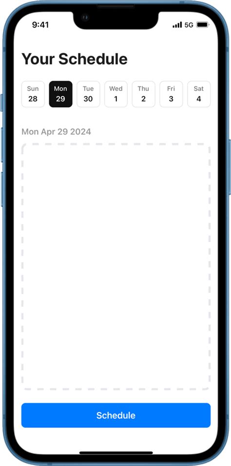 Calendar Date Picker In React Native WithFrame