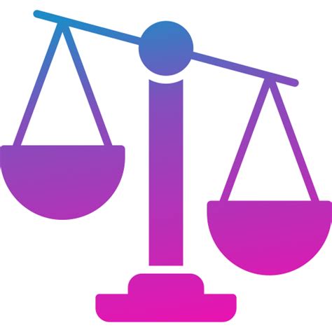 Balance Scale Generic Flat Gradient Icon