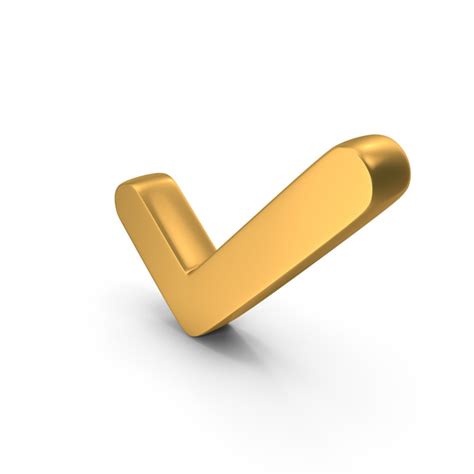 Tick Mark Symbol 3d Object 2357074457 Shutterstock