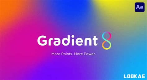 中文汉化ae插件 8点控制颜色渐变效果 Gradient8 10 Win使用教程