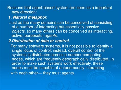 Ppt Agent Oriented Software Engineering Powerpoint Presentation Free