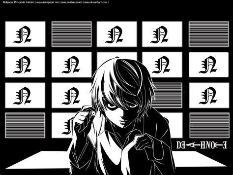 Death Note Manga Wallpapers Wallpaper Cave