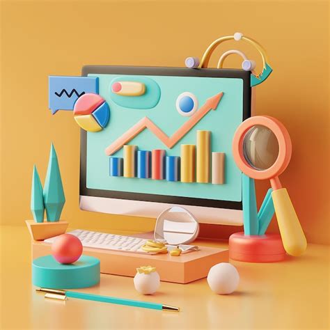 Premium Photo A Computer Screen With Graphs And Charts On It