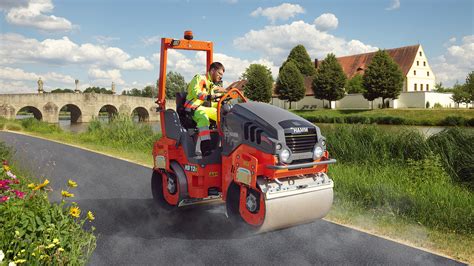 Battery Powered Electric Tandem Rollers Hd Compactline Magazine Hamm