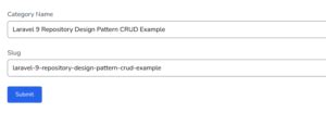 Laravel CRUD Example Using Repository Design Pattern Larainfo