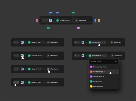 Breadcrumb Ui Component By Ben Kókolas On Dribbble