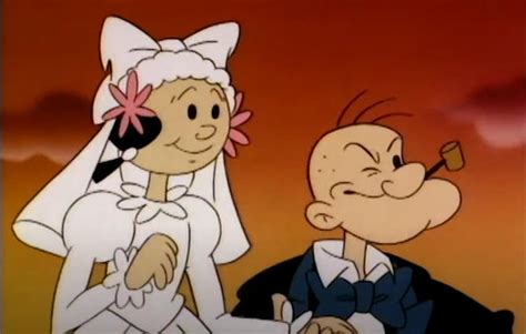 Popeye And Olive Oyl Getting Married By Amandathecartoonfan On Deviantart