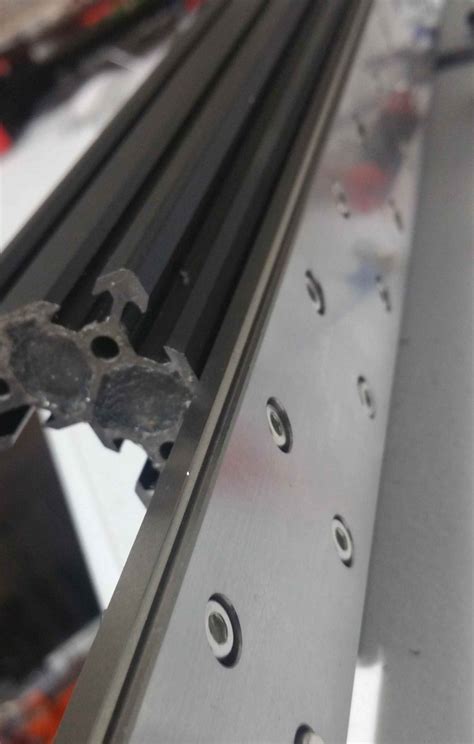 Part Hiwin Linear Rail Mounted Onto Openbuilds Cbeam X Axis DIY CNC