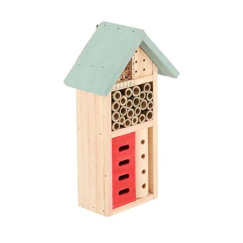 Hotel Pour Insectes En Bois Abeilles Coccinelles Et Autres Insectes