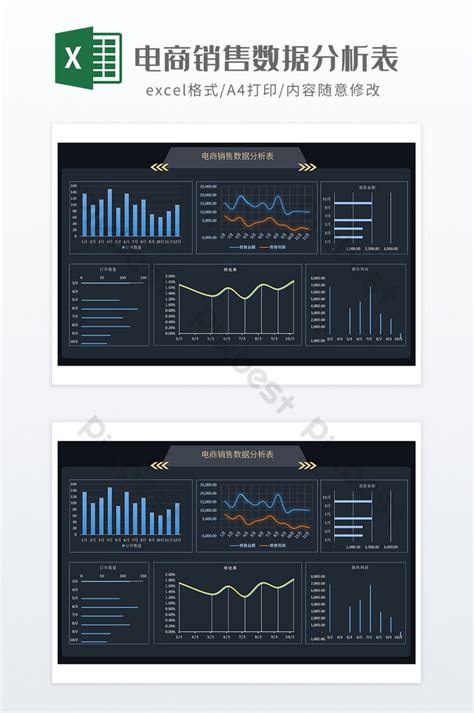 E Commerce Sales Data Analysis Table Excel XLS Template Free Download Pikbest