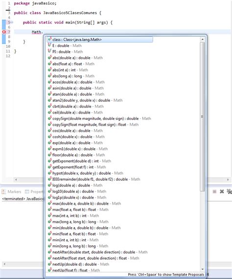 Java Básico 5 Clases comunes JnjSite com