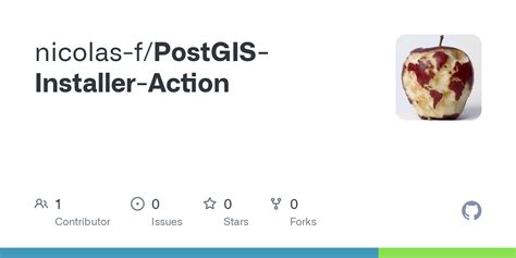 github nicolas f postgis installer action