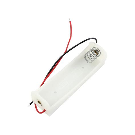 Kit Componentes Suporte Pilhas Para 1 Pilha Aa Branco Arduino Diy