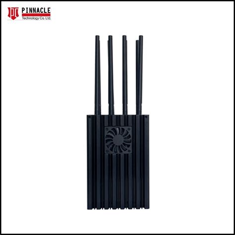 8 Antennas Handheld Signal Jammer For Anti Uav Counter Drone With 60w Power Drone Blocker And