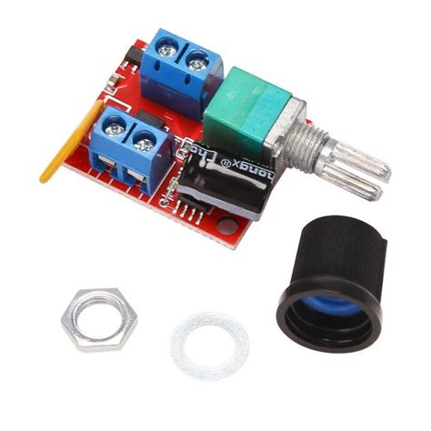 Mini Dc Motor Pwm Speed Controller 3v 6v 12v 24v 35vdc 90w 5a Dc Motor
