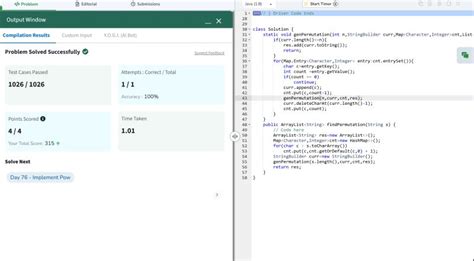 Oviyan S On Linkedin Day 75 Of Gfg 160 Challenge Permutations Of A String 🔹 Approach 1