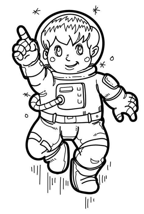 Astronauts Coloring Page Download Print Or Color Online For Free