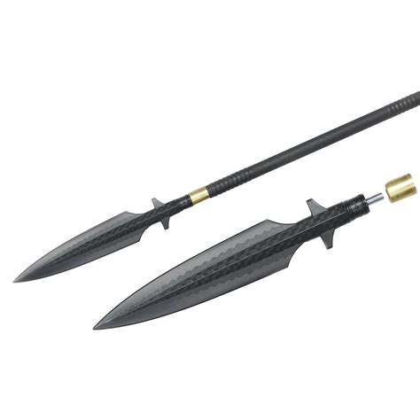 Black Polypropylene Full Contact Spear S009 Spear Head