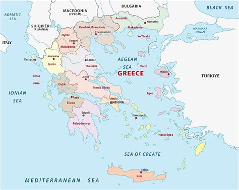 The 13 Regions Of Greece