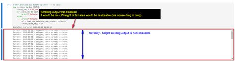 Scrolling Output Allow To Resize Height · Issue 11549 · Jupyterlabjupyterlab · Github
