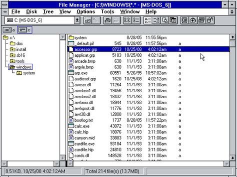 File Manager On Windows 3 1