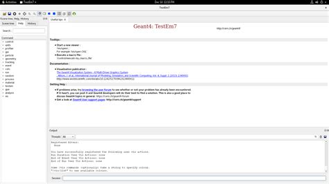 Problem To View The Page Of Viewer 0openglstoredqt Getting Started Geant4 Forum