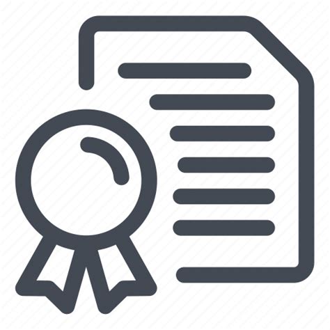 Certificate Secure Security Validation Icon Download On Iconfinder